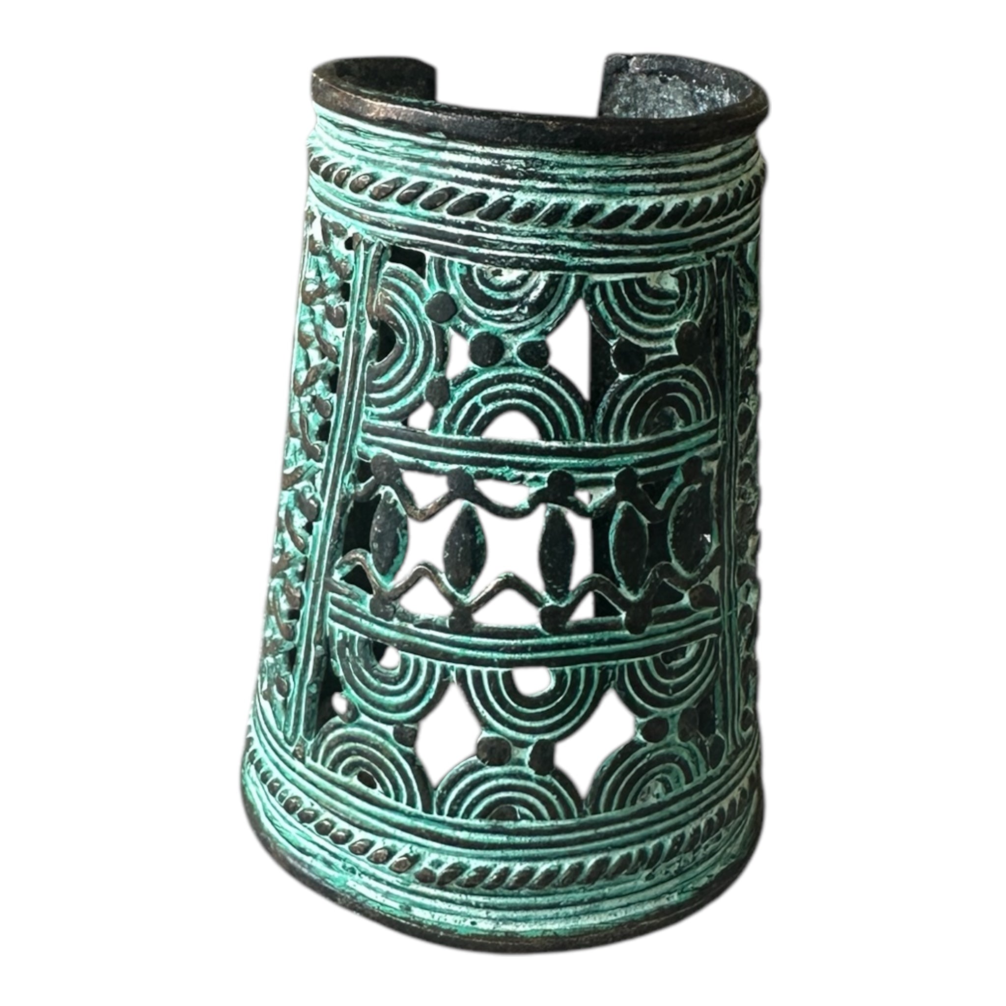 Cuff Bracelet - West African Benin Bronze