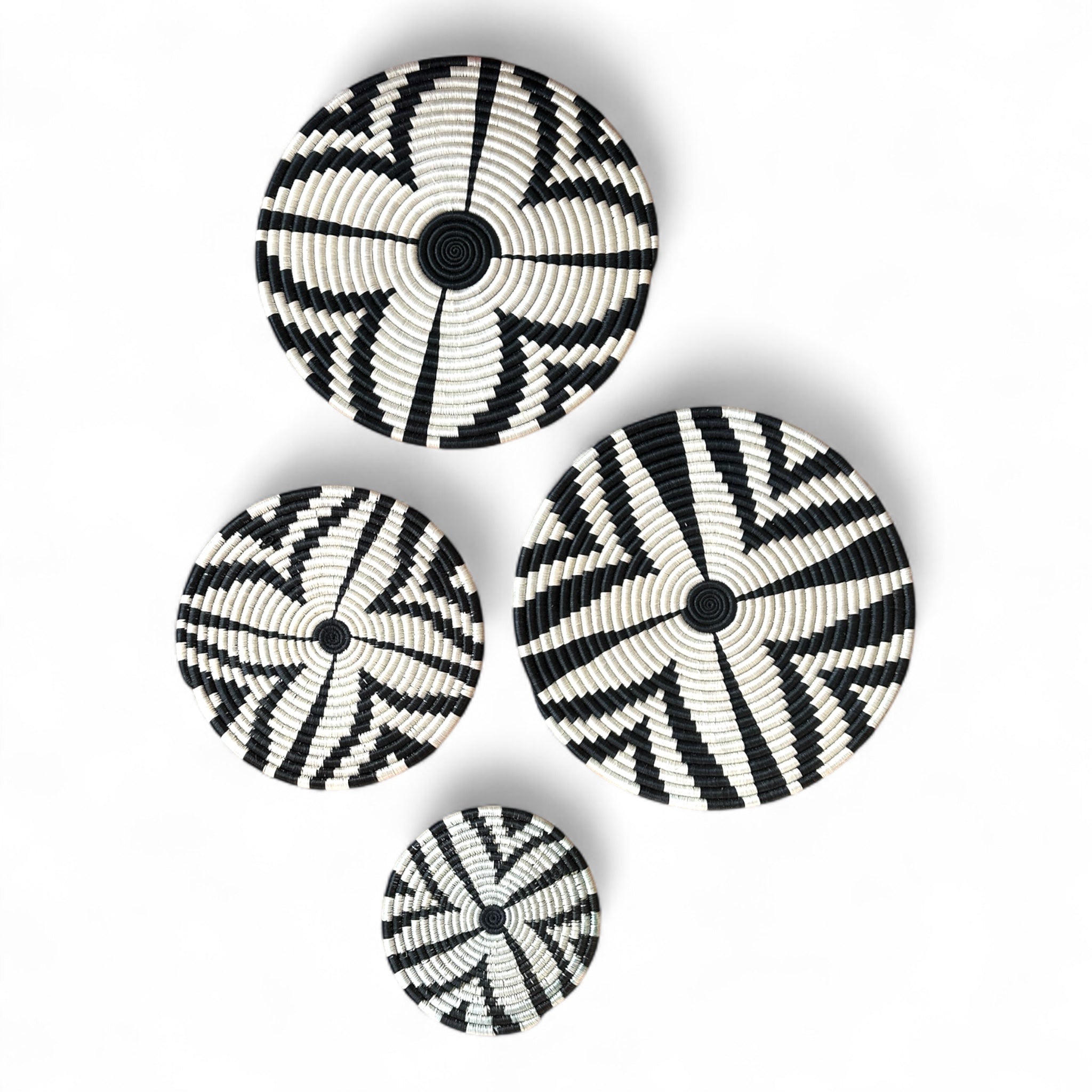Rwanda - FLAT Sisal Wall/Baskets 3 Sizes
