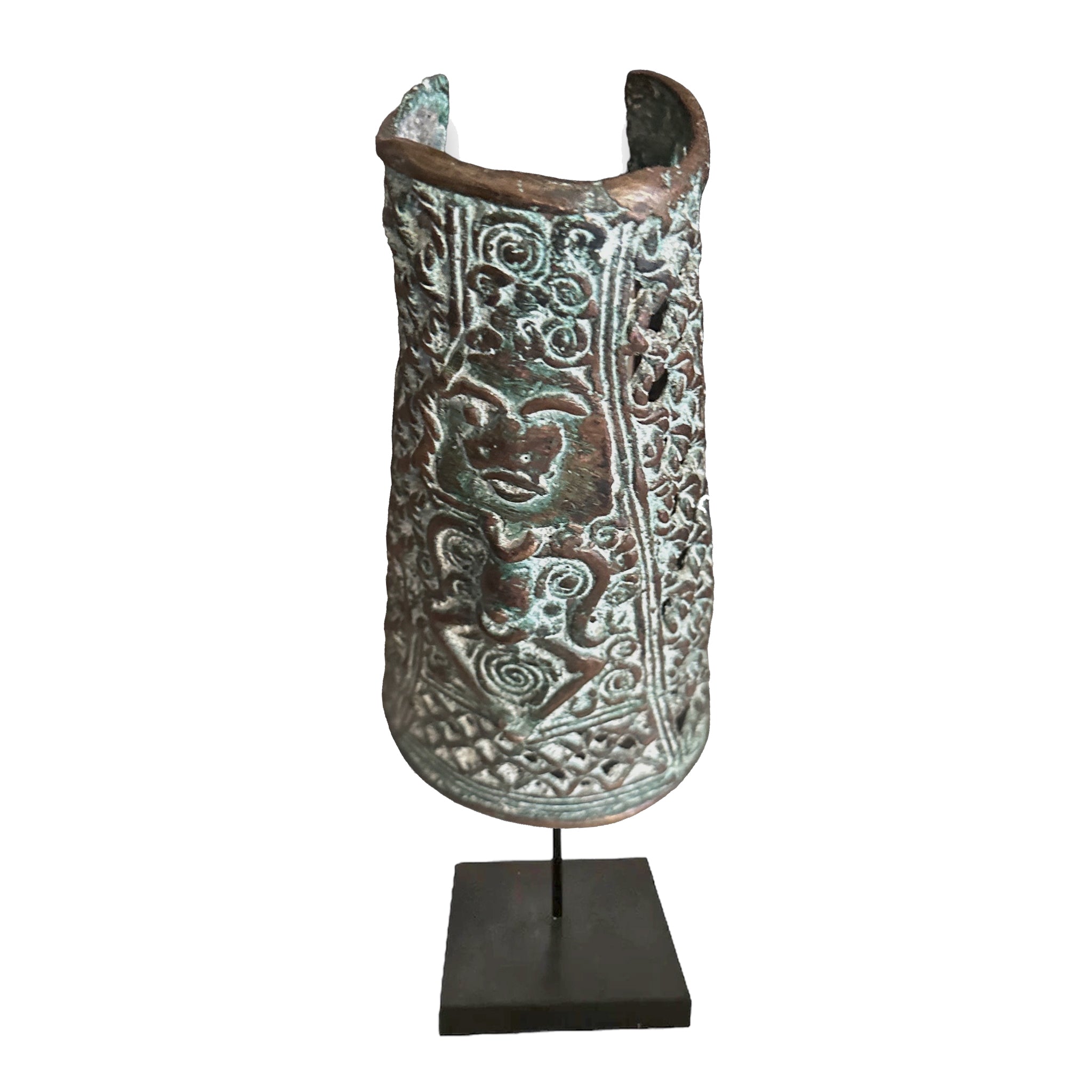 Cuff Bracelet - West African Benin Bronze