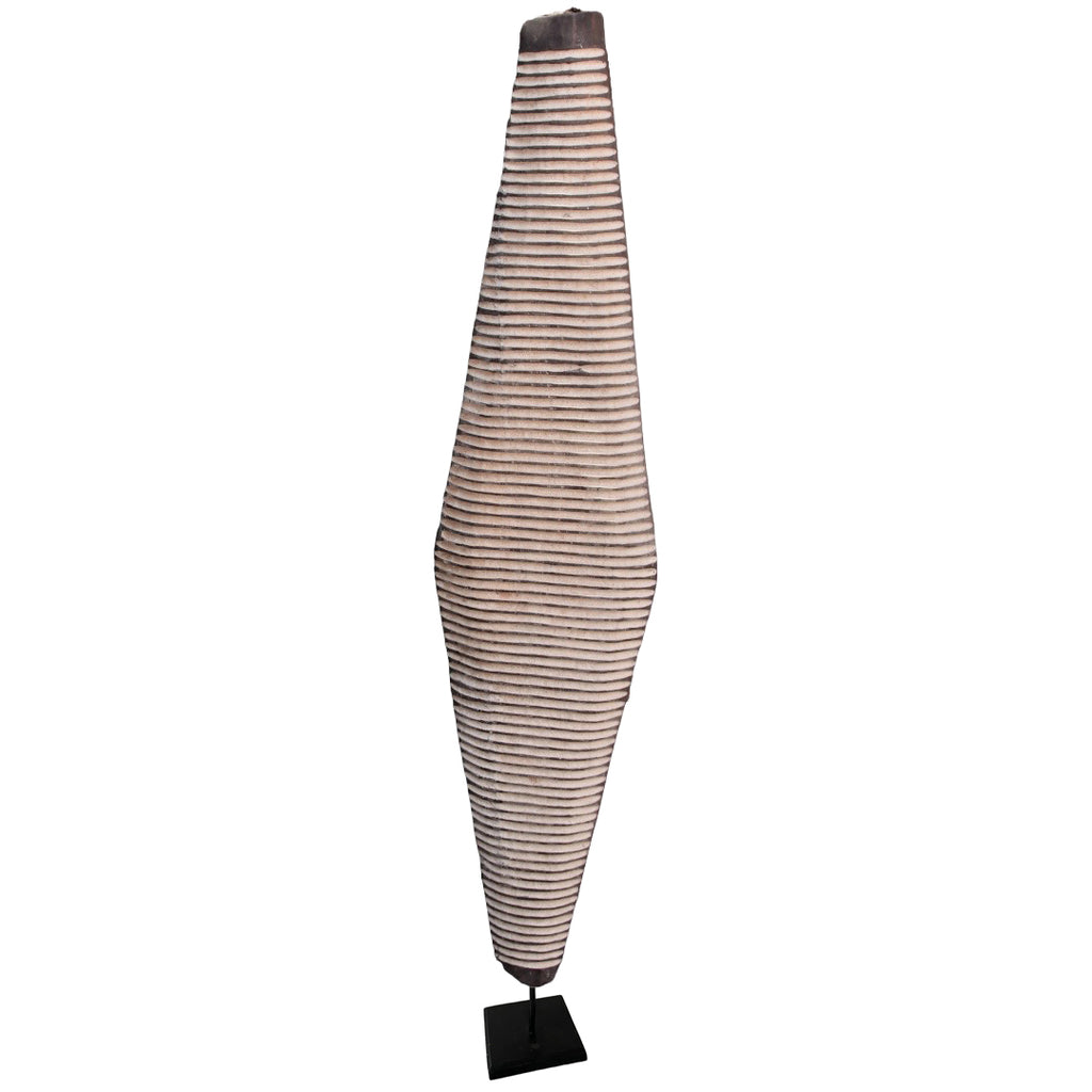 African Wooden Shield - Long -Tribal